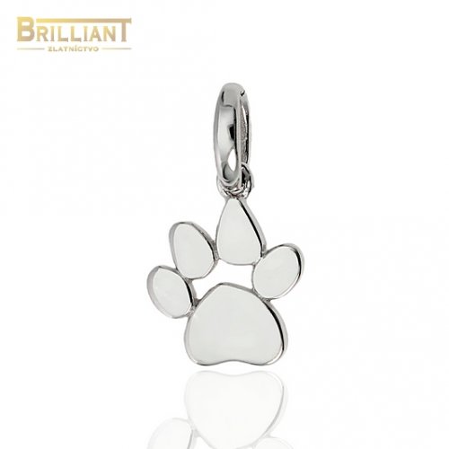 Strieborný prívesok Ag925 labka | Najkrajsiesperky.sk